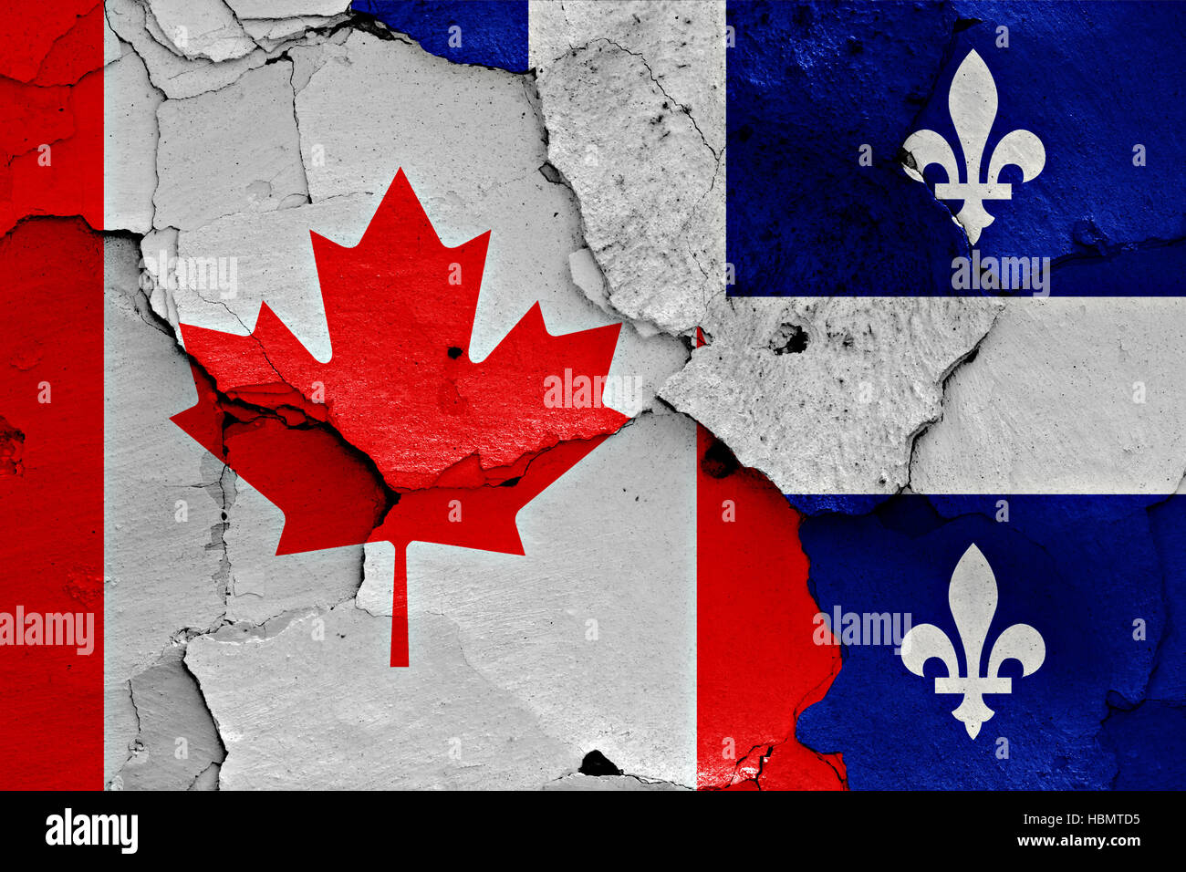 Quebec flags hi-res stock photography and images - Alamy