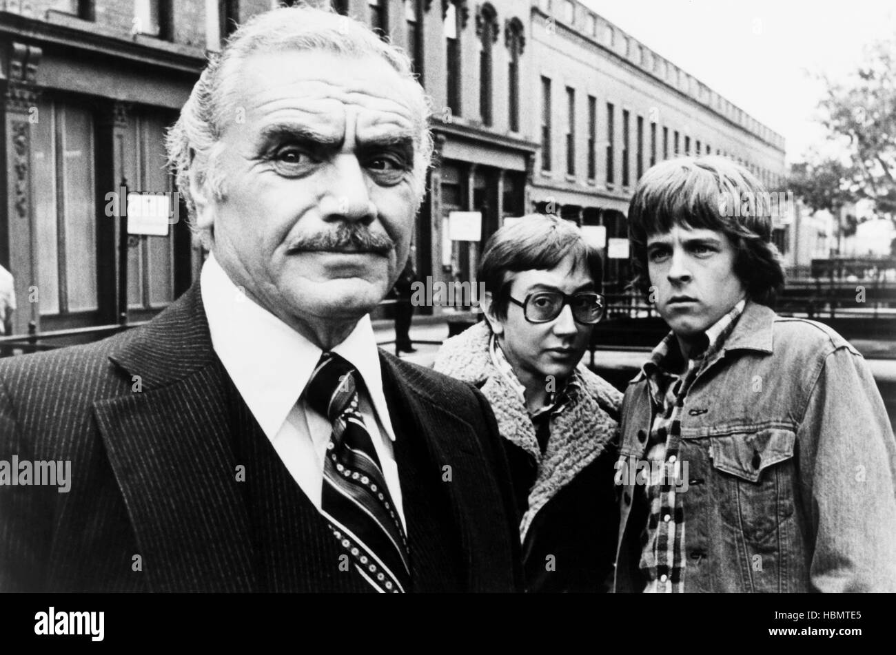 THE DOUBLE McGUFFIN, from left, Ernest Borgnine, Michael Gerard, Jeff ...