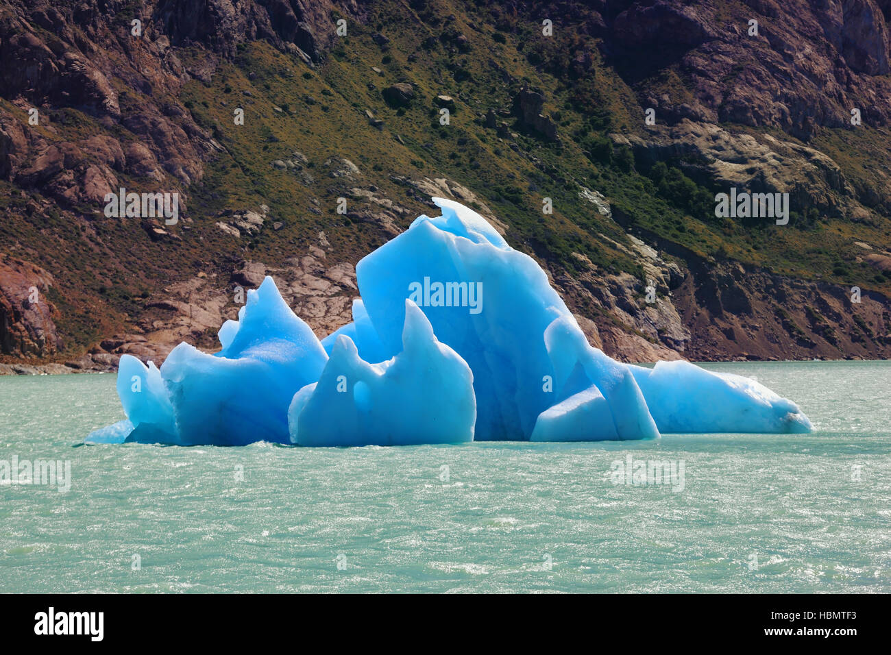 The blue iceberg Stock Photo - Alamy