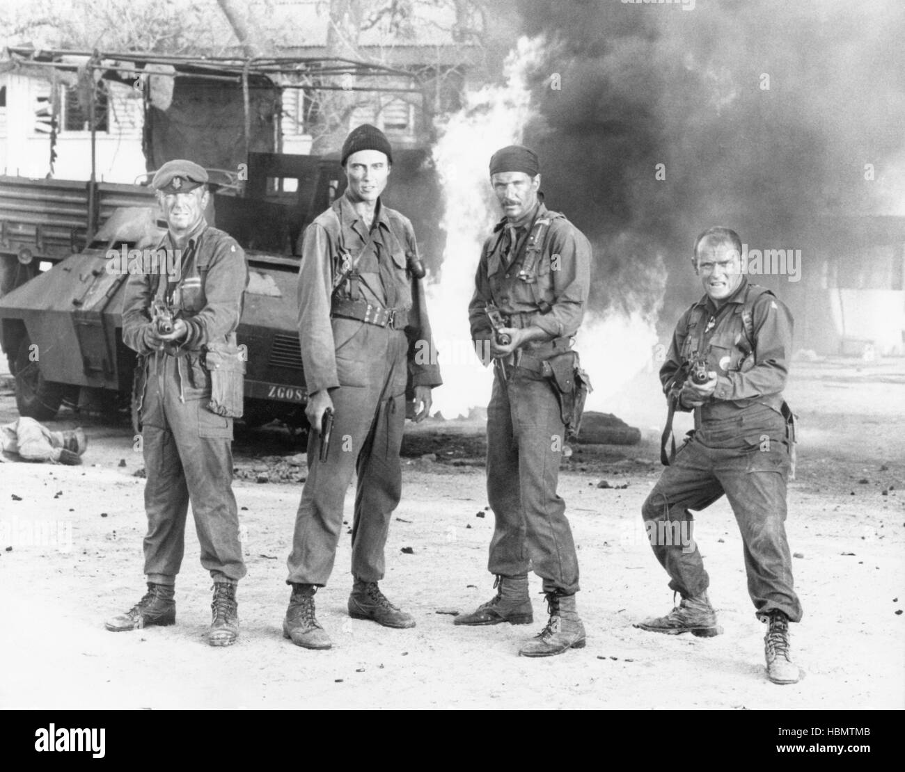 THE DOGS OF WAR, from left: Paul Freeman, Christopher Walken, Tom ...