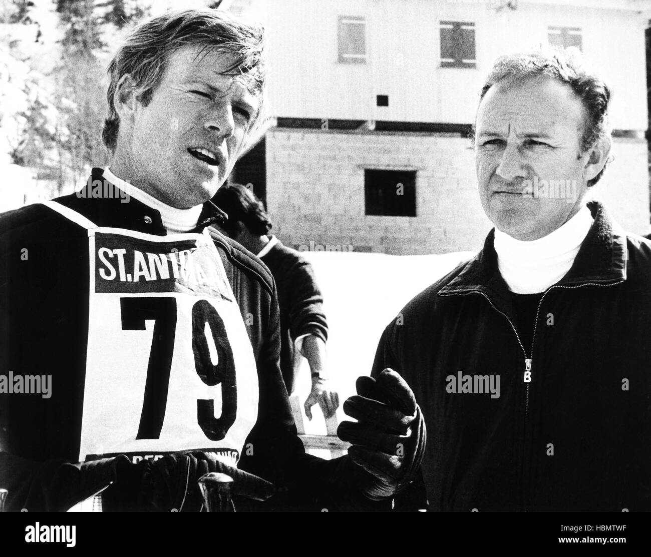 DOWNHILL RACER, from left: Robert Redford, Gene Hackman, 1969 Stock ...