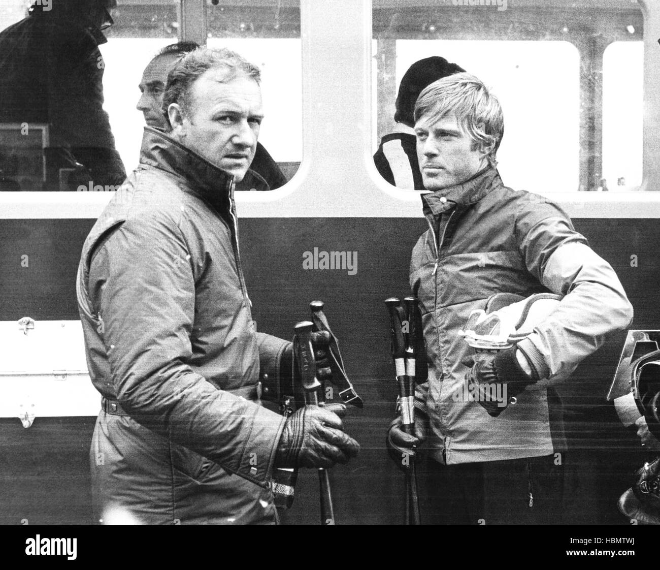 DOWNHILL RACER, from left: Gene Hackman, Robert Redford, 1969 Stock ...