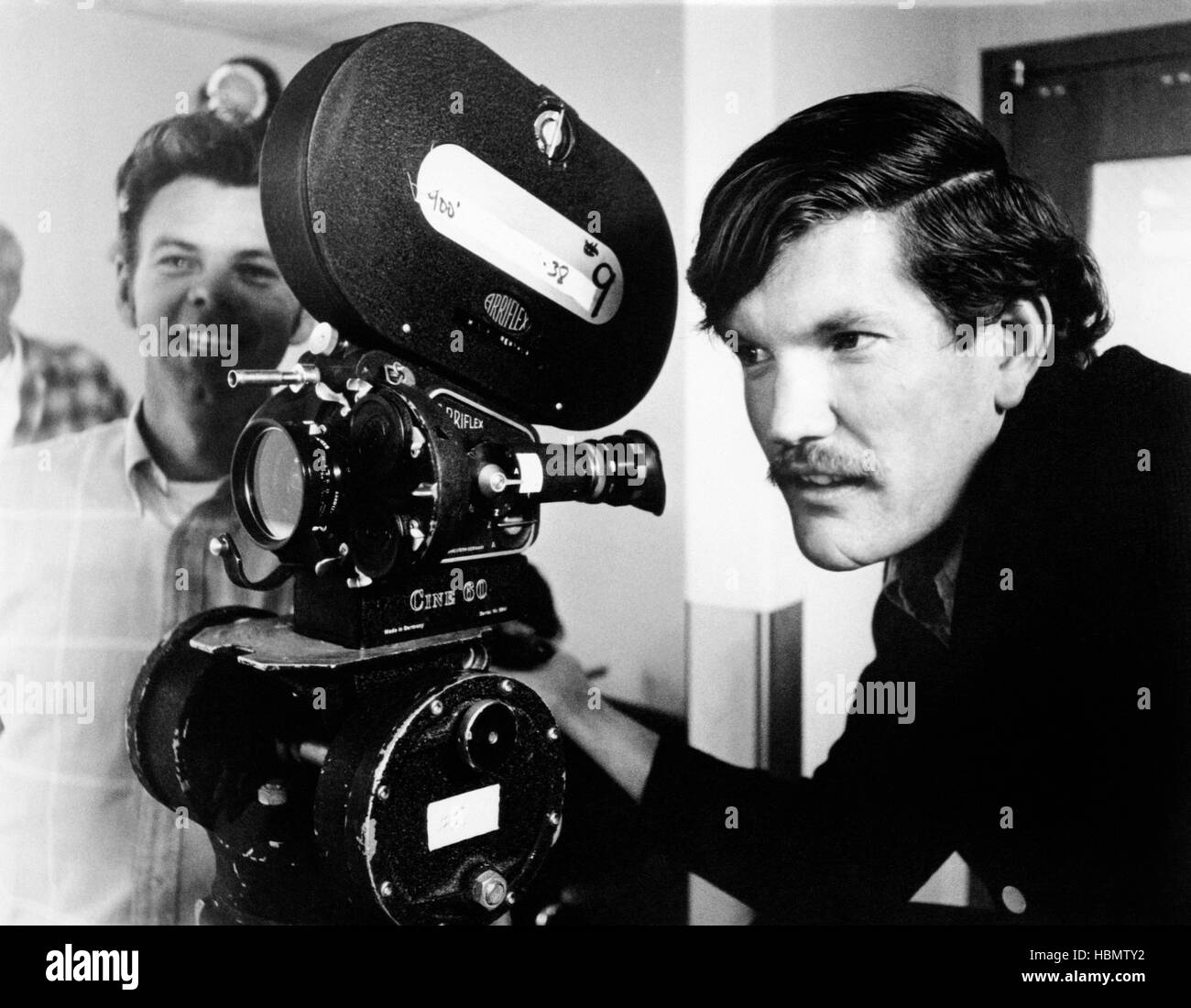 DOWNHILL RACER, director Michael Ritchie (right) on set, 1969 Stock ...