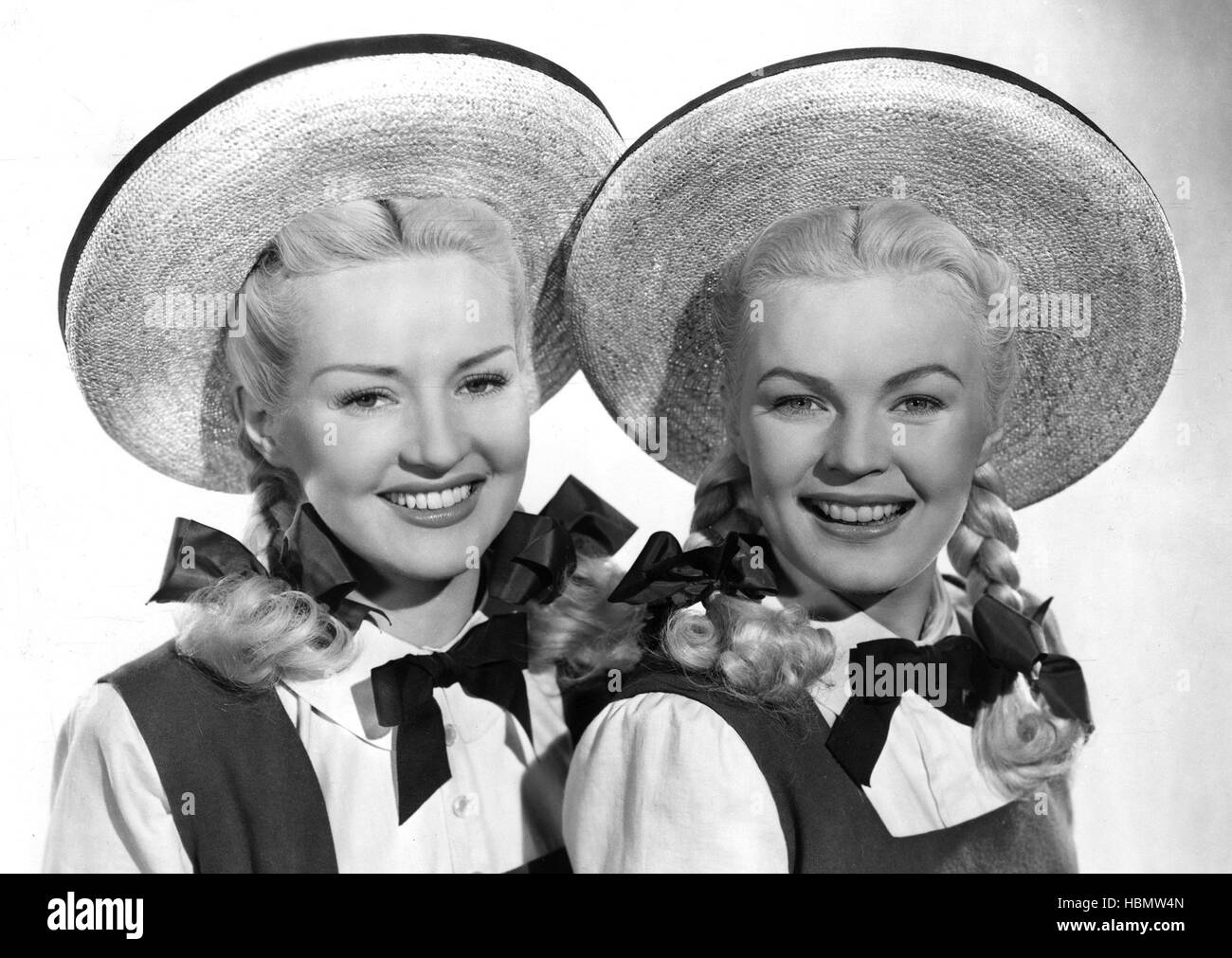 THE DOLLY SISTERS, Betty Grable, June Haver, 1945, TM and Copyright (c ...