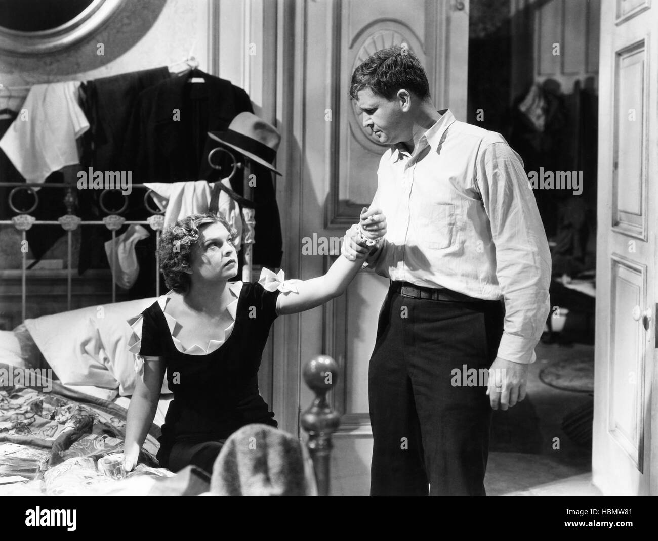 DR. SOCRATES, from left: Mayo Methot, Barton MacLane, 1935 Stock Photo ...