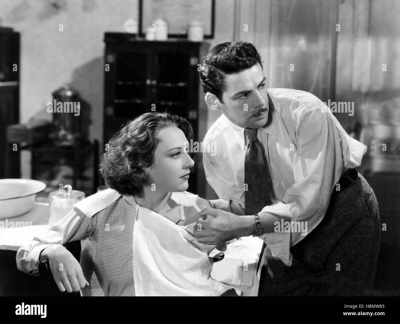 DR. SOCRATES, Ann Dvorak, Paul Muni, 1935 Stock Photo - Alamy
