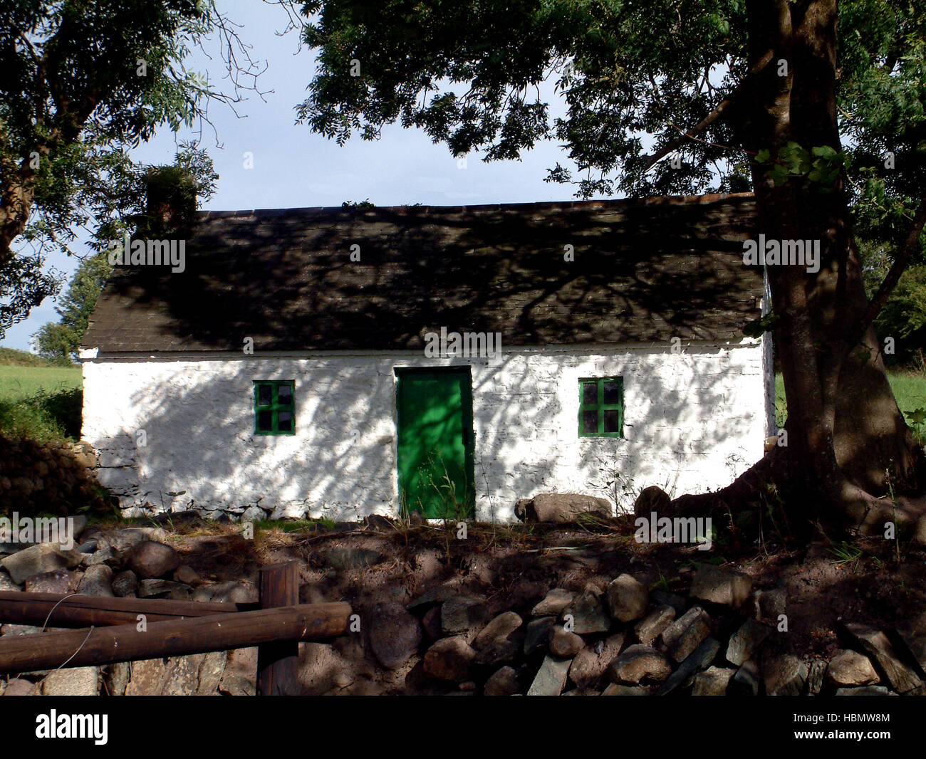 Irish Farm House Stock Photo - Alamy