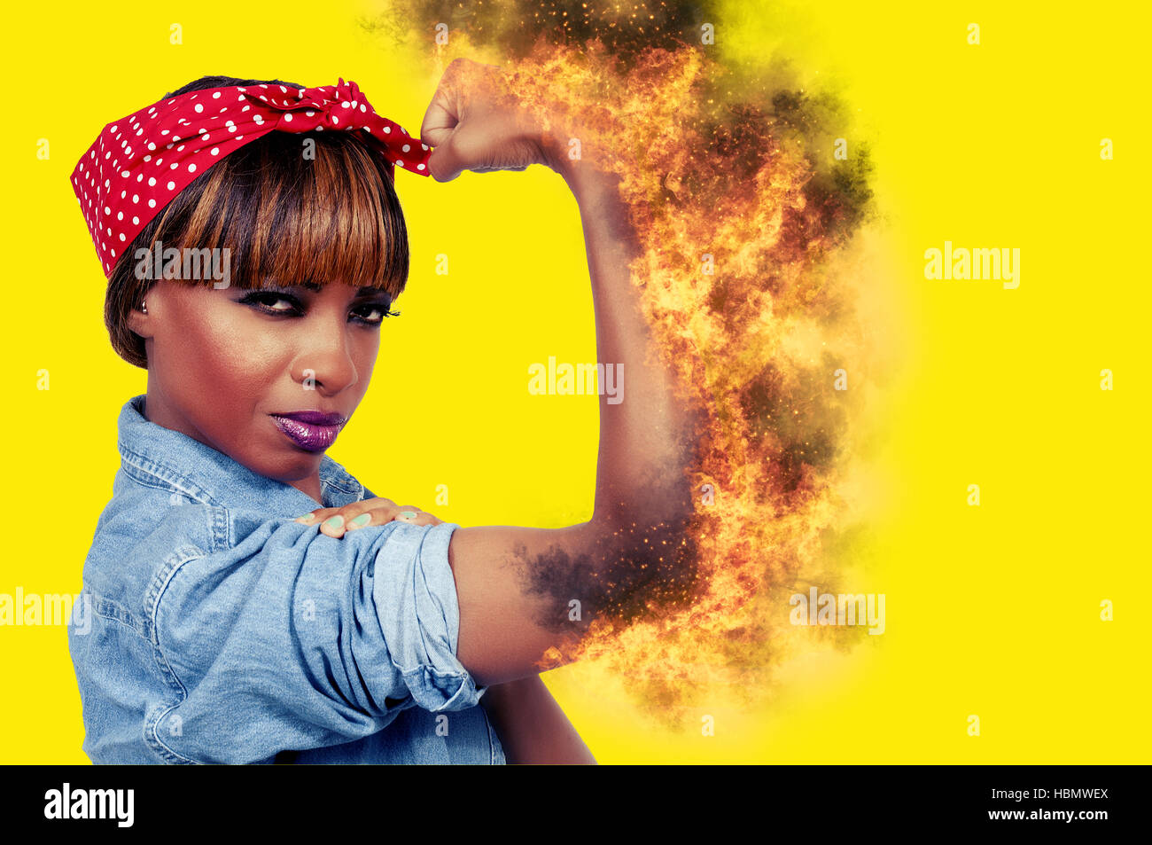 Rosie the Riveter Stock Photo - Alamy