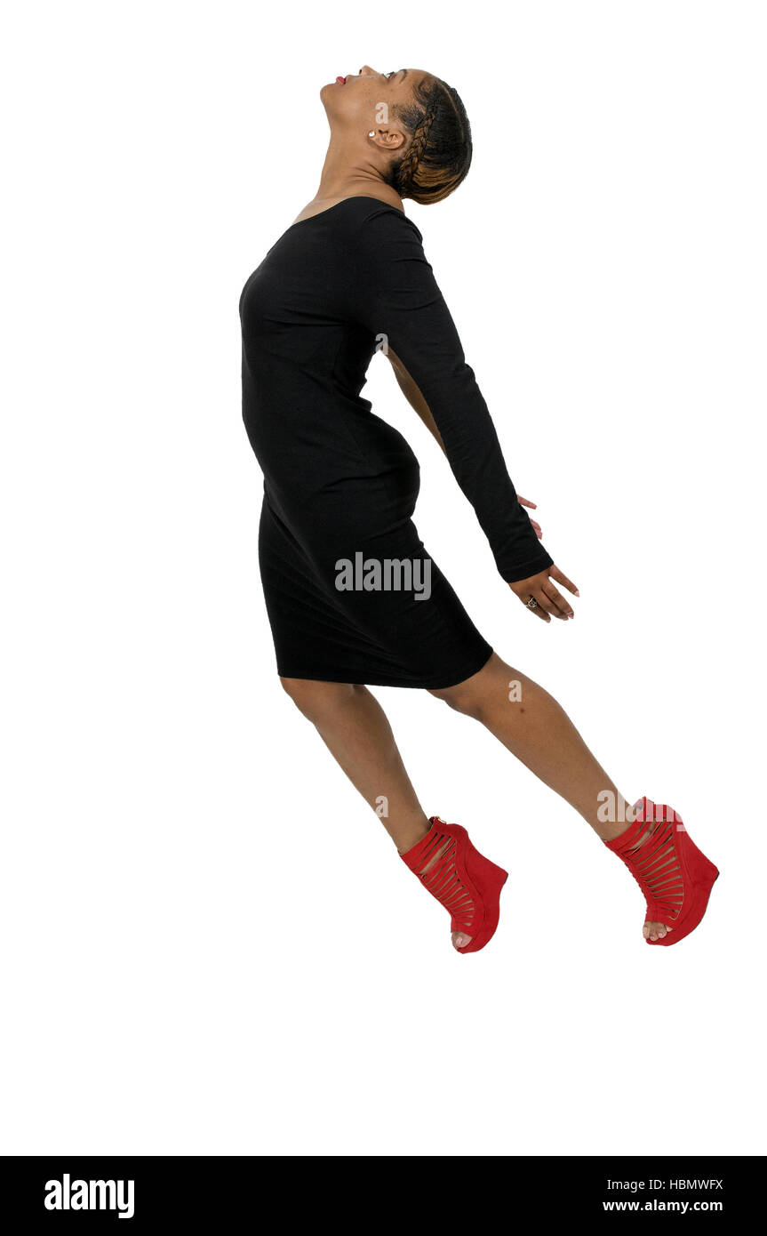 Beautiful Floating woman Stock Photo - Alamy