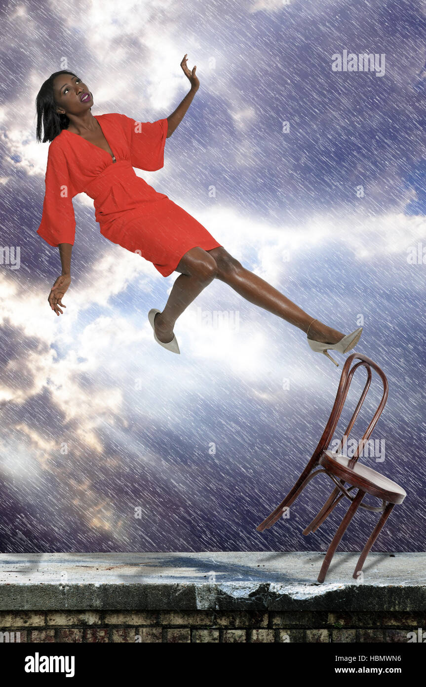 Falling Off Chair High Resolution Stock Photography and Images - Alamy