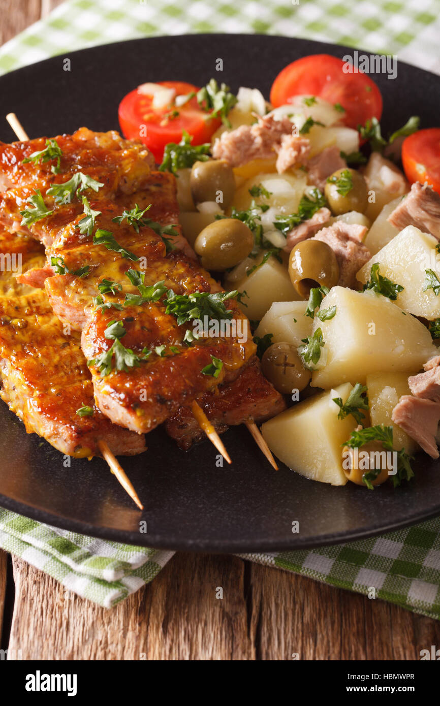 Spanish Pinchos Kebab Recipe