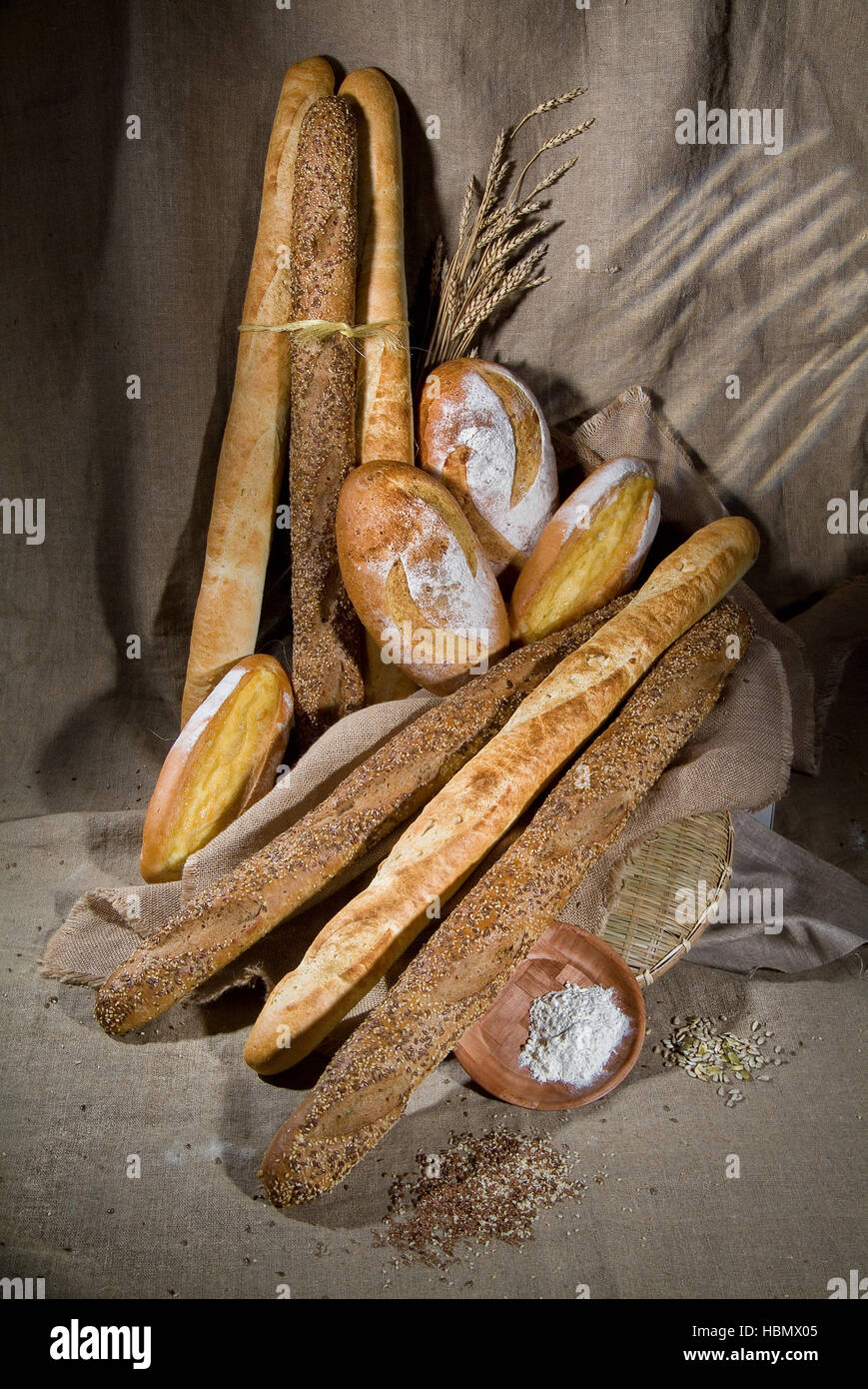 Bread And Pastry Stock Photo - Alamy