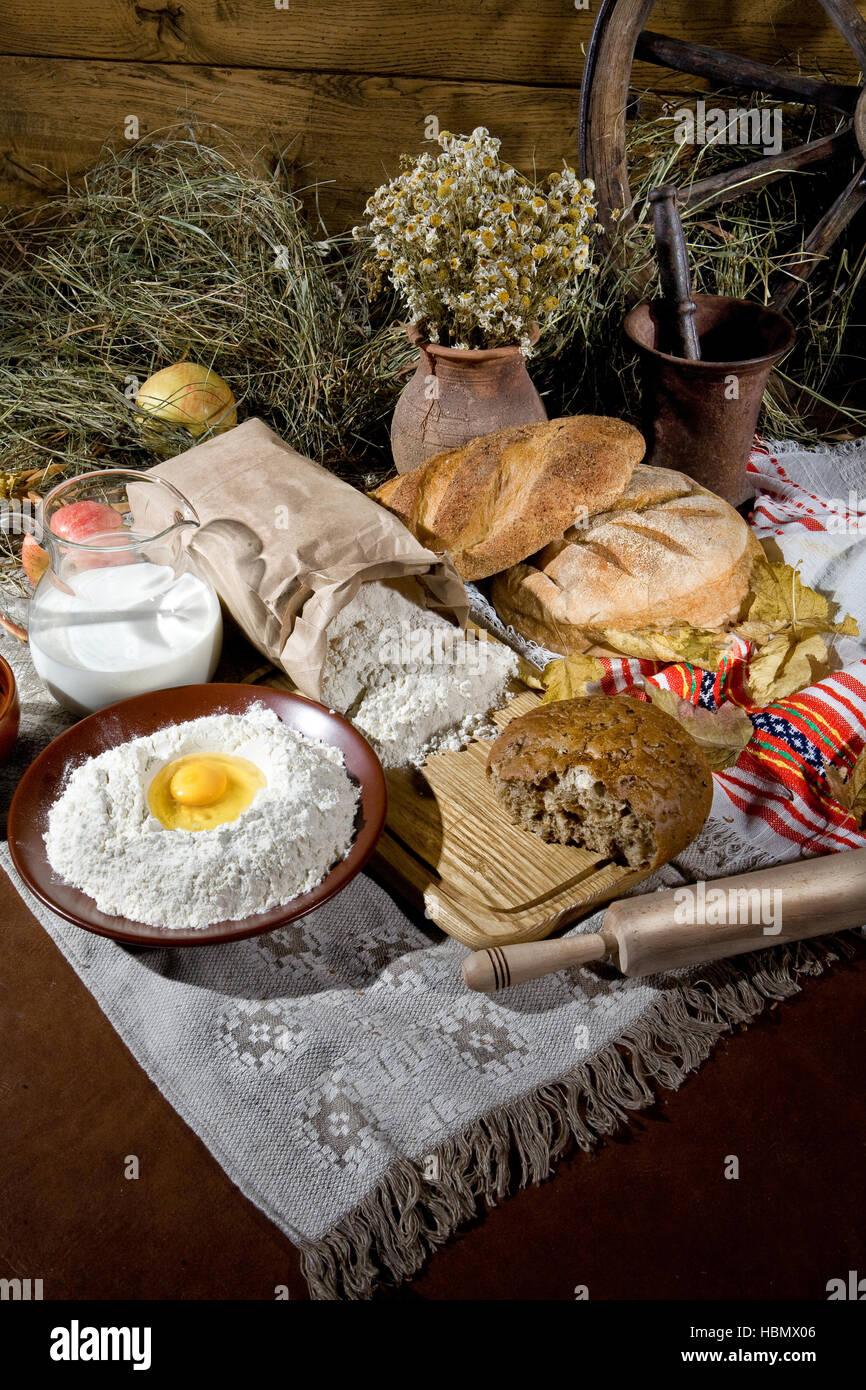 Bread In Human Life Stock Photo - Alamy