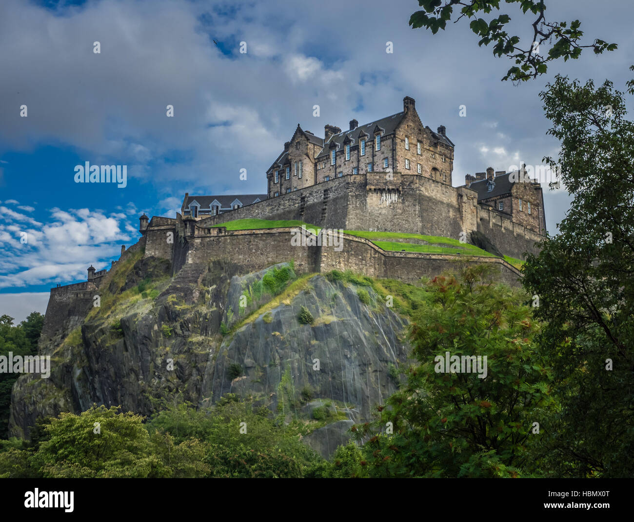 Royal Castle in Edinburgh Stock Photo - Alamy