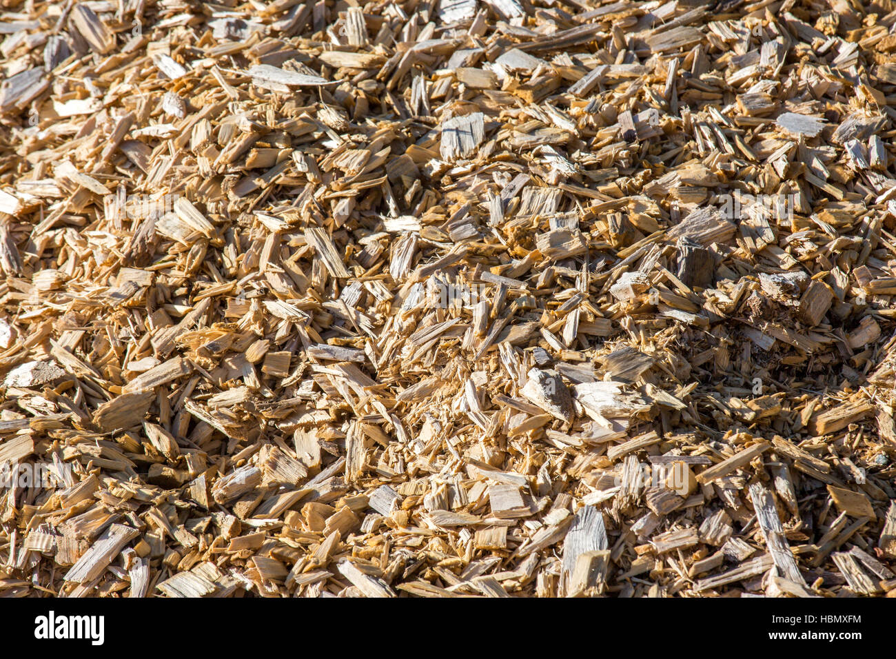 Wood chips for a biomass combustion Stock Photo - Alamy