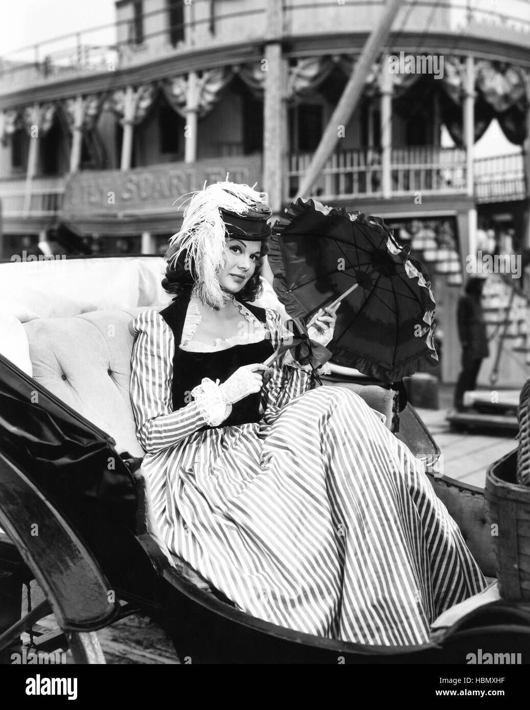DUEL ON THE MISSISSIPPI, Patricia Medina, 1955 Stock Photo - Alamy