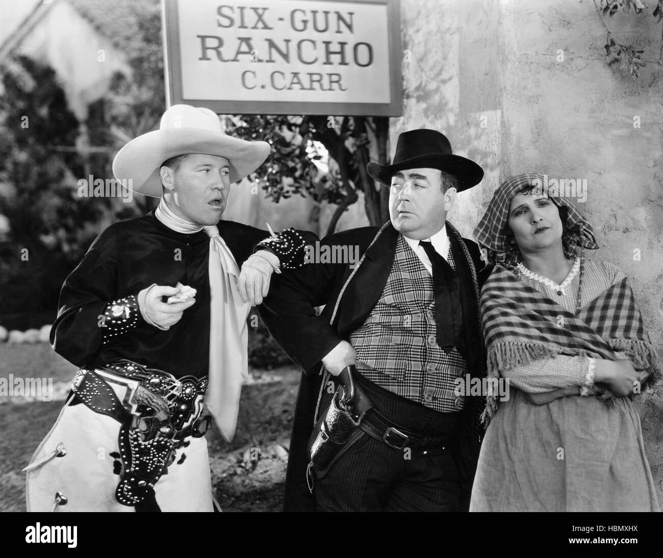 DUDE RANCH, from left: Jack Oakie, Eugene Pallette, Cecil Weston, 1931 ...