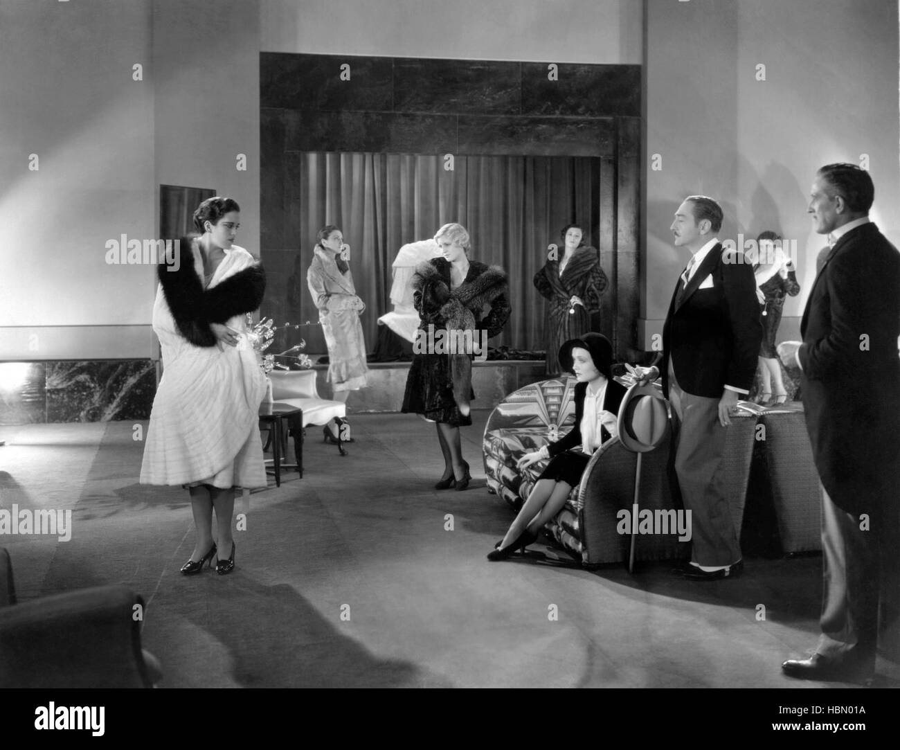 THE EASIEST WAY, Constance Bennett, Adolphe Menjou, 1931 Stock Photo ...