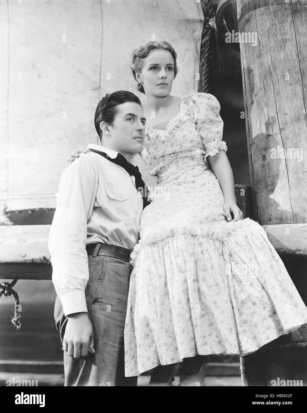 EBB TIDE, from left: Ray Milland, Frances Farmer, 1937 Stock Photo - Alamy