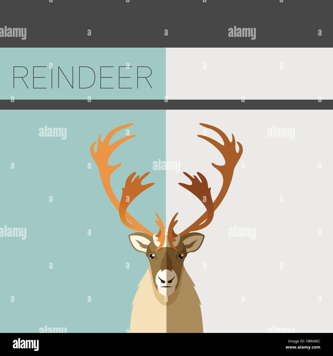 Reindeer finland Stock Vector Images - Alamy