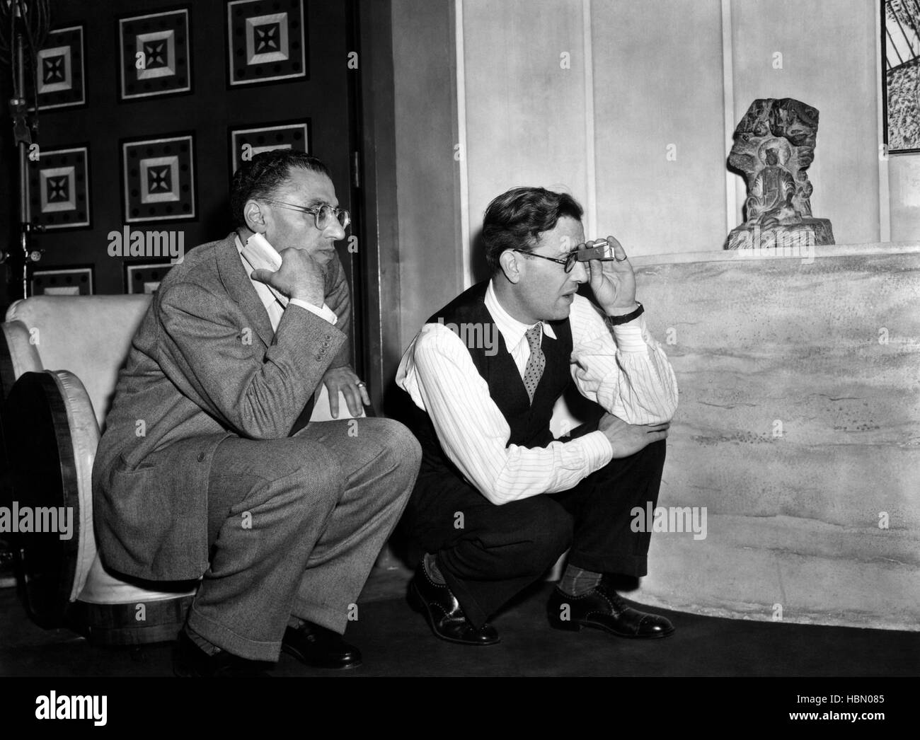 EDWARD, MY SON, Director George Cukor and Director of Photography ...