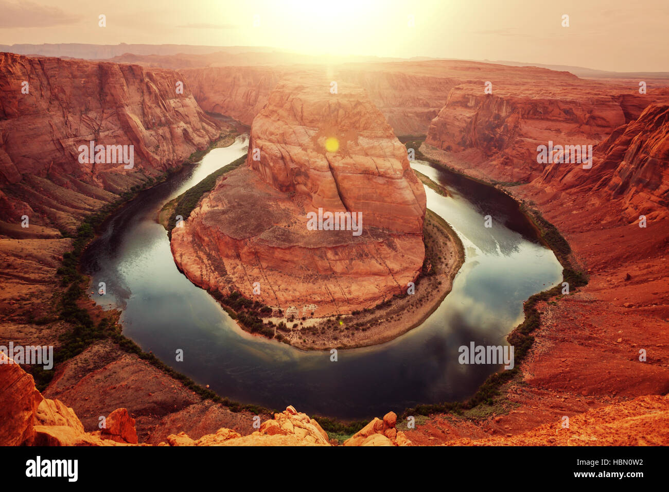 Horse Shoe Bend Stock Photo - Alamy