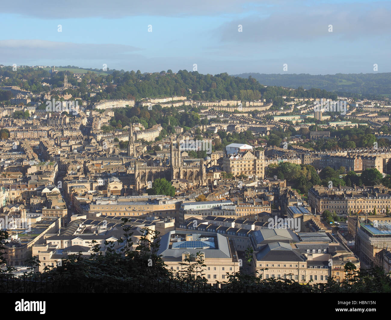Aerial view of Bath Stock Photo - Alamy
