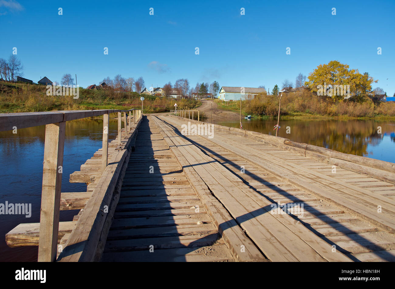 Bridge over river Stock Photo - Alamy
