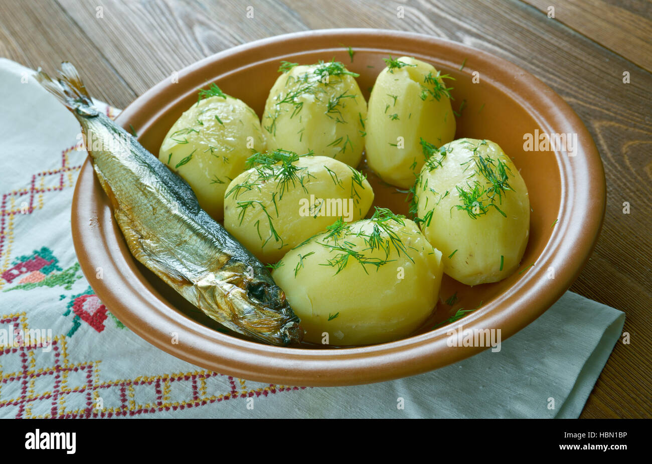 Finnish new potatoes Stock Photo - Alamy