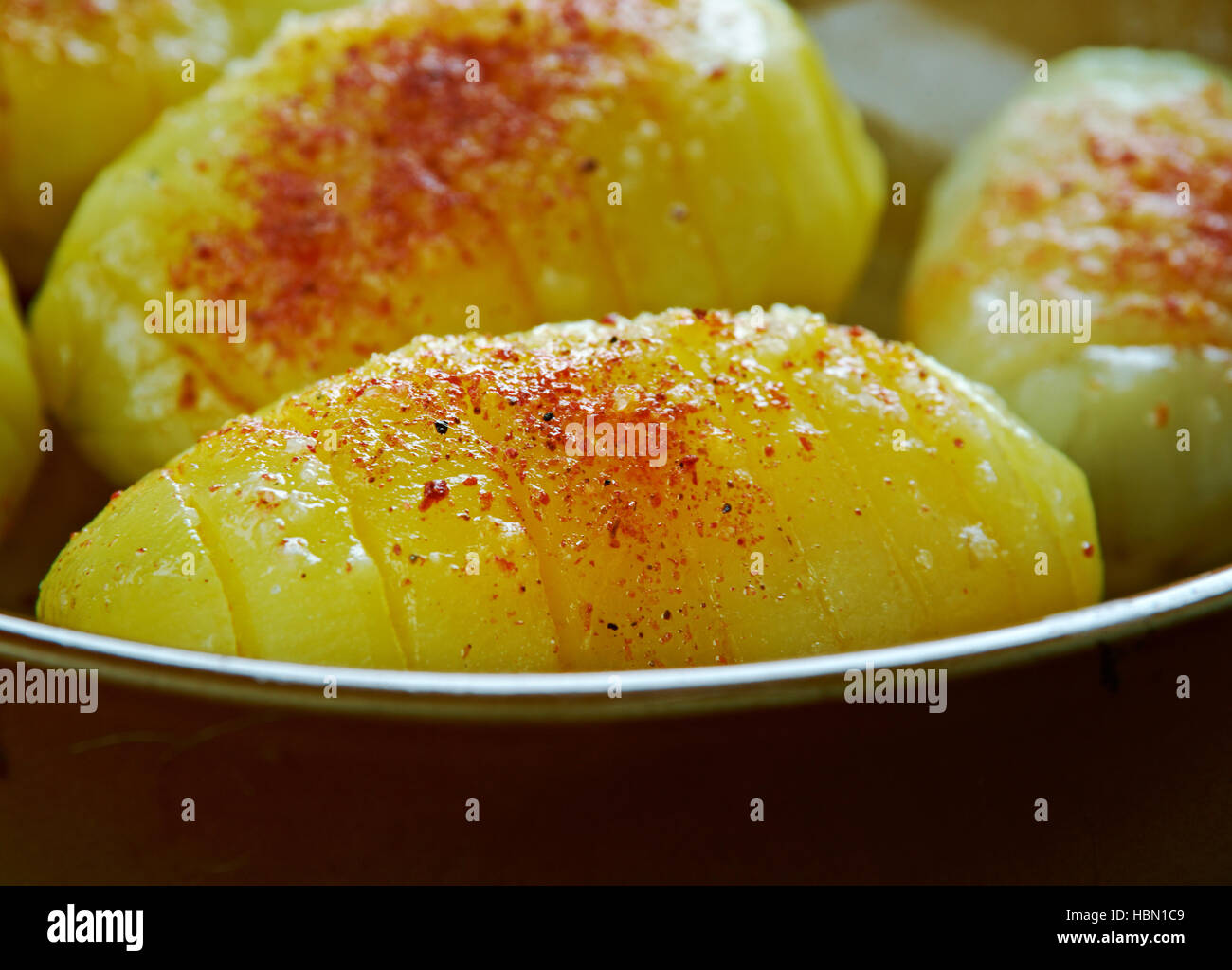 Finnish baked potato Stock Photo - Alamy