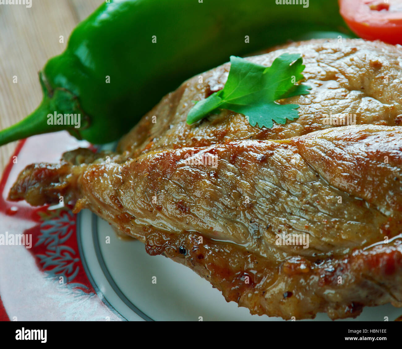 Carne de chango Stock Photo - Alamy