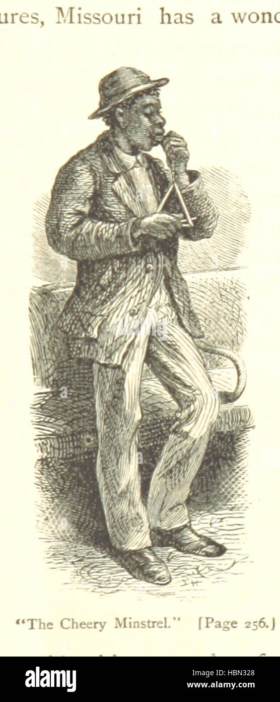 Illustration depicting southern landscapes, towns, natural scenery ...