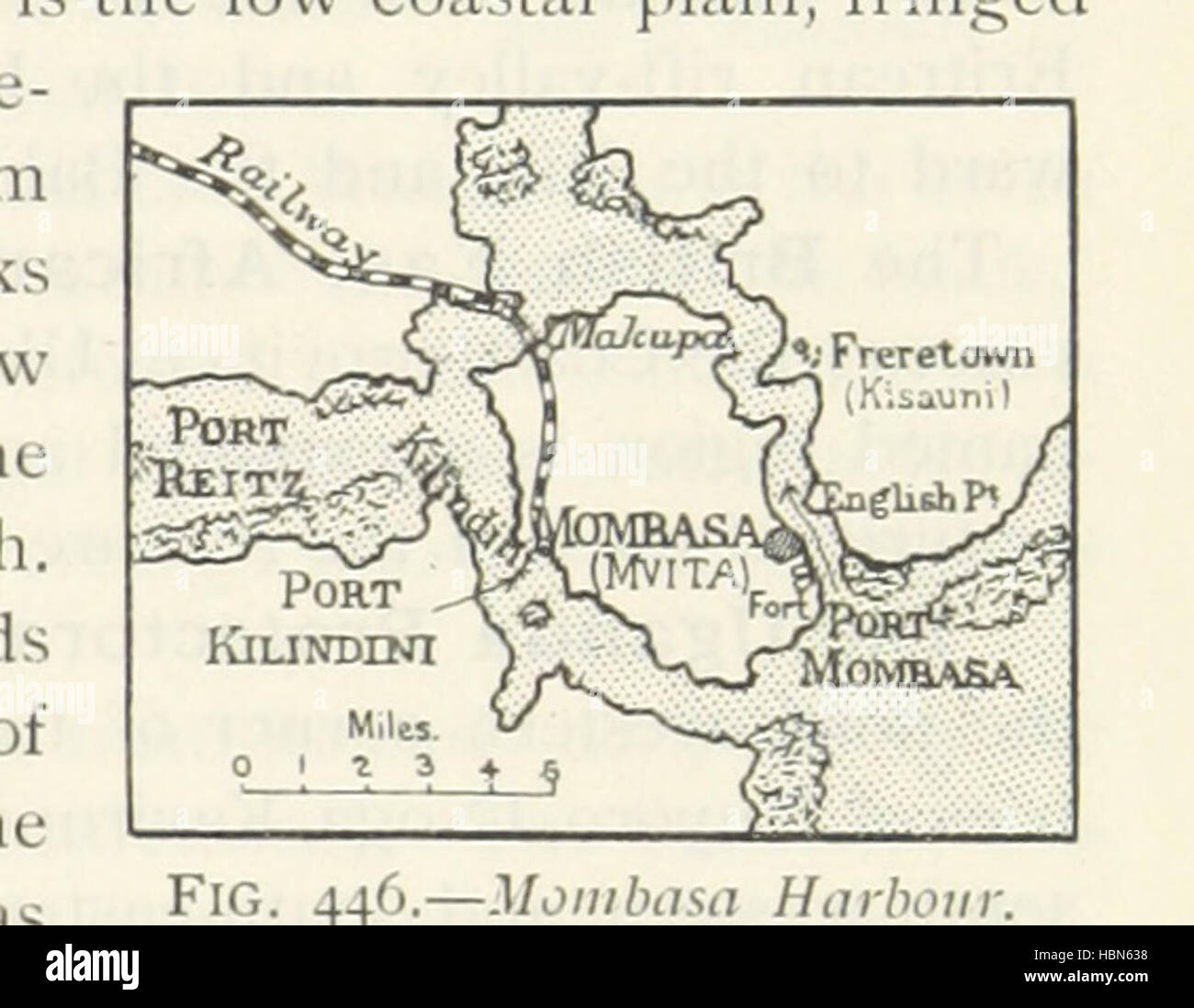 Mombasa old town map hi-res stock photography and images - Alamy