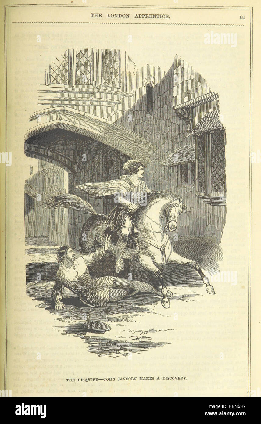 This image from The London Apprentice depicts London in the 18th ...