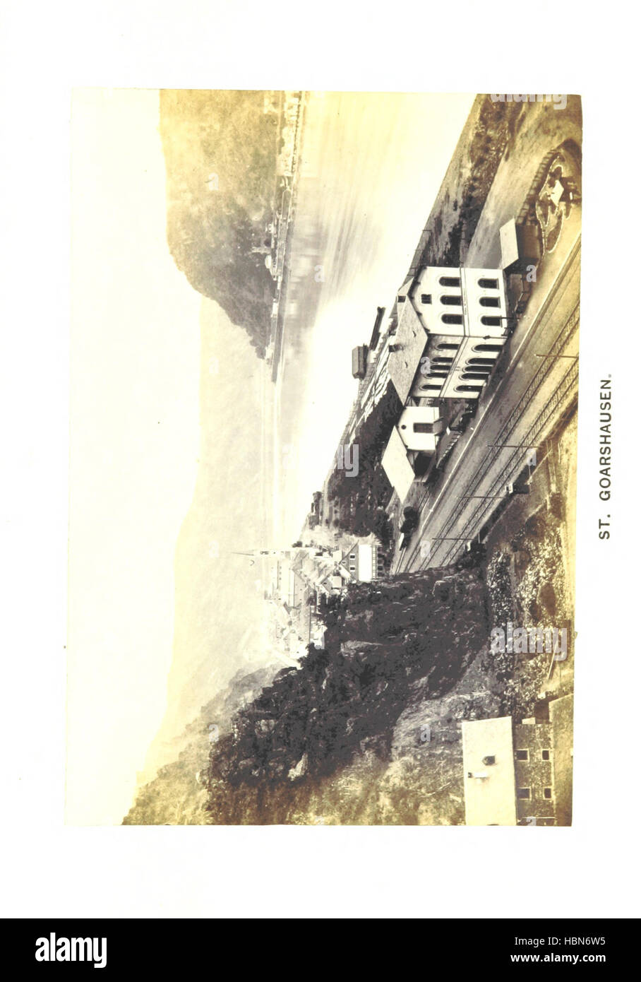 Village street captured image Cut Out Stock Images & Pictures - Alamy
