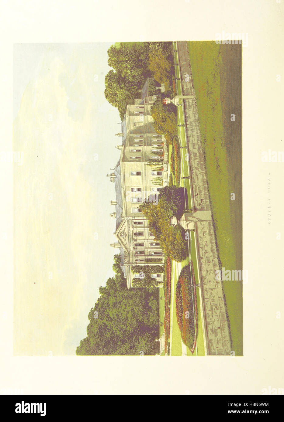 An image from 'The County Seats of' depicting a historical view of ...