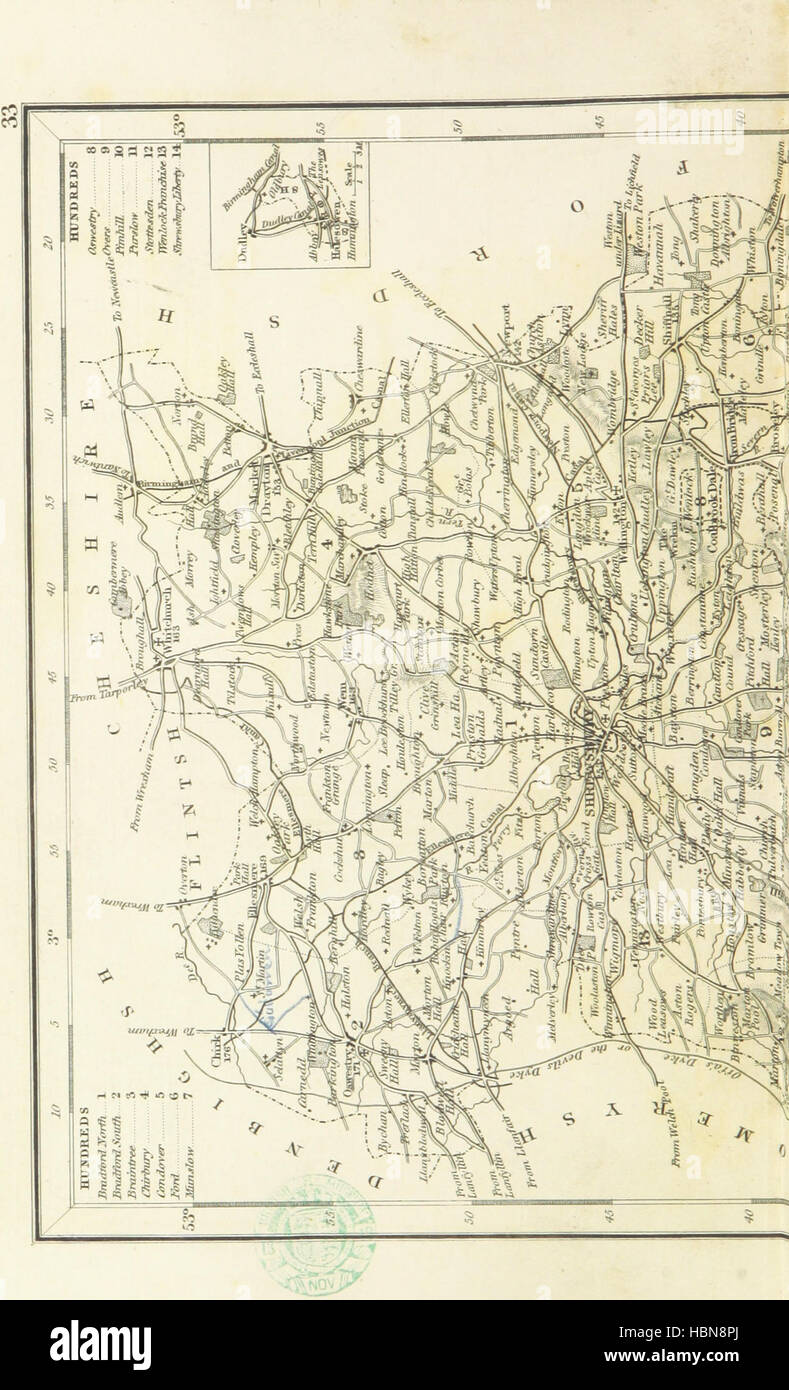 Illustration depicting the geographical and topographical features of ...