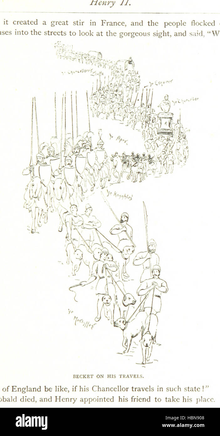 This page includes illustrations from 'The Children's Fairy History of ...