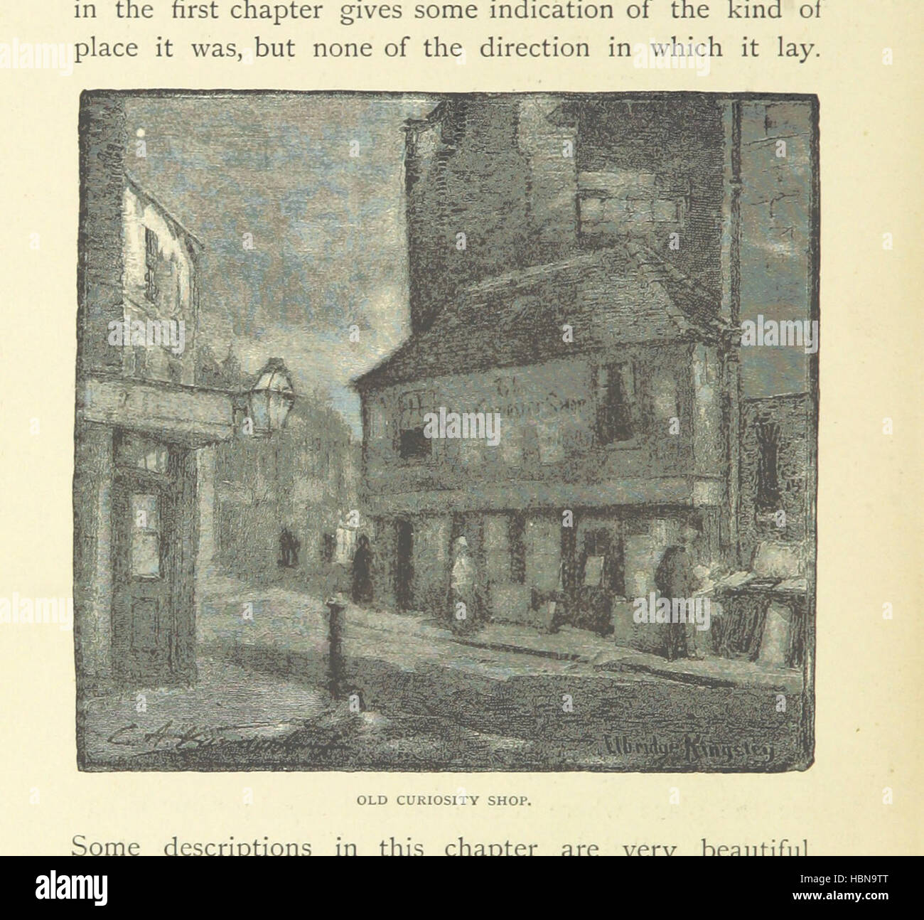 This image from page 238 of 'About England with Dickens' showcases ...