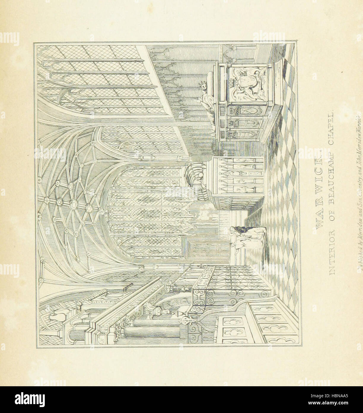 This page from 'The Warwick Guide' shows the town of Warwick, the ...