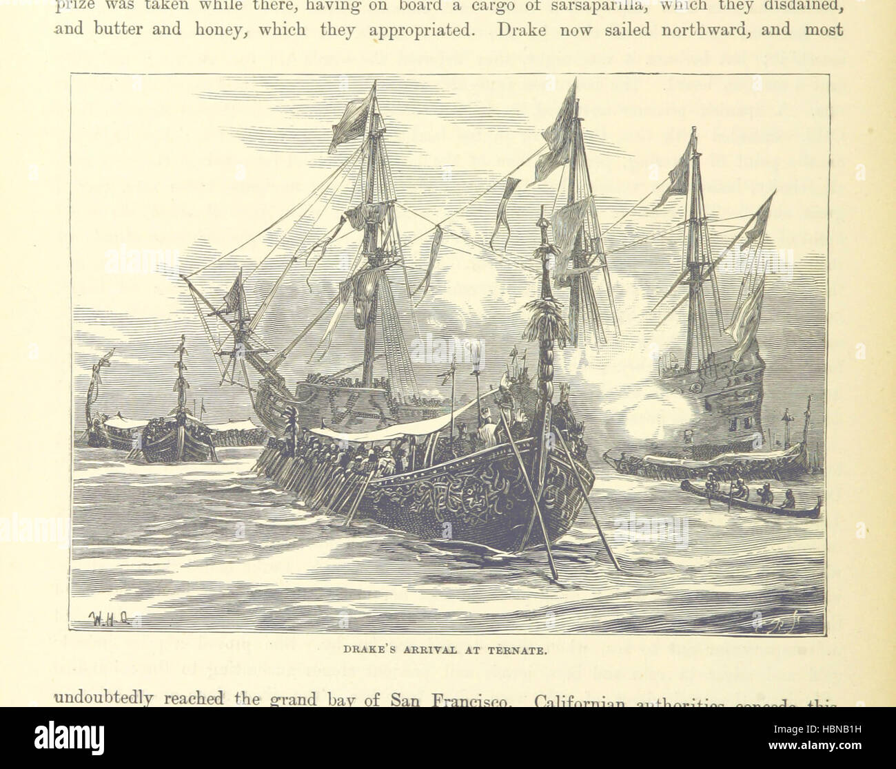 Page showing maritime adventures, including ships, sailors, oceans ...