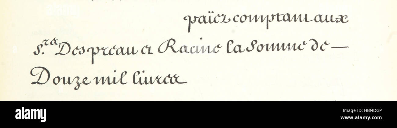 Page 539 illustration showing original French historical documents ...