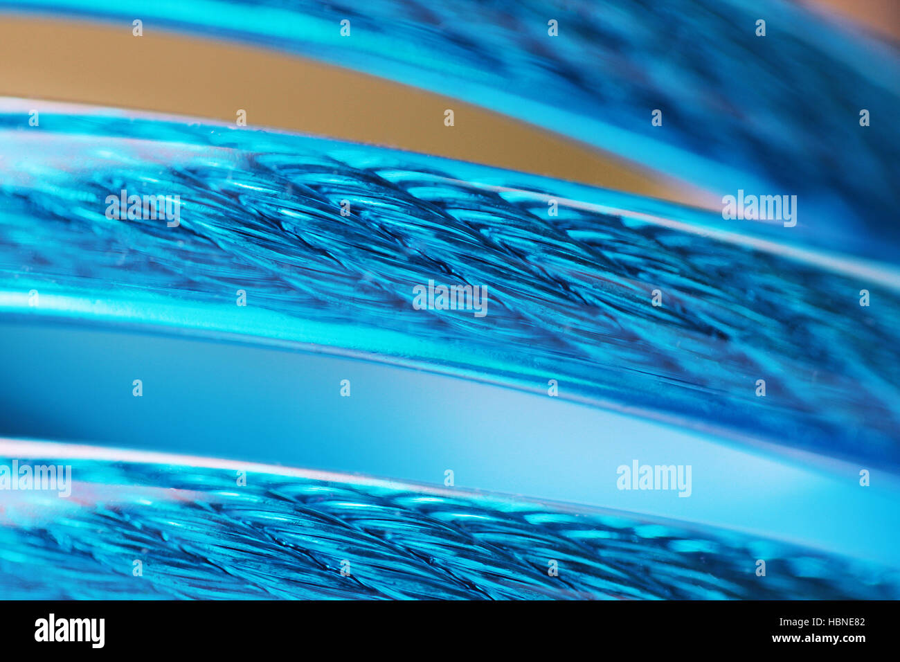 Blue lock for bike or luggage Stock Photo - Alamy