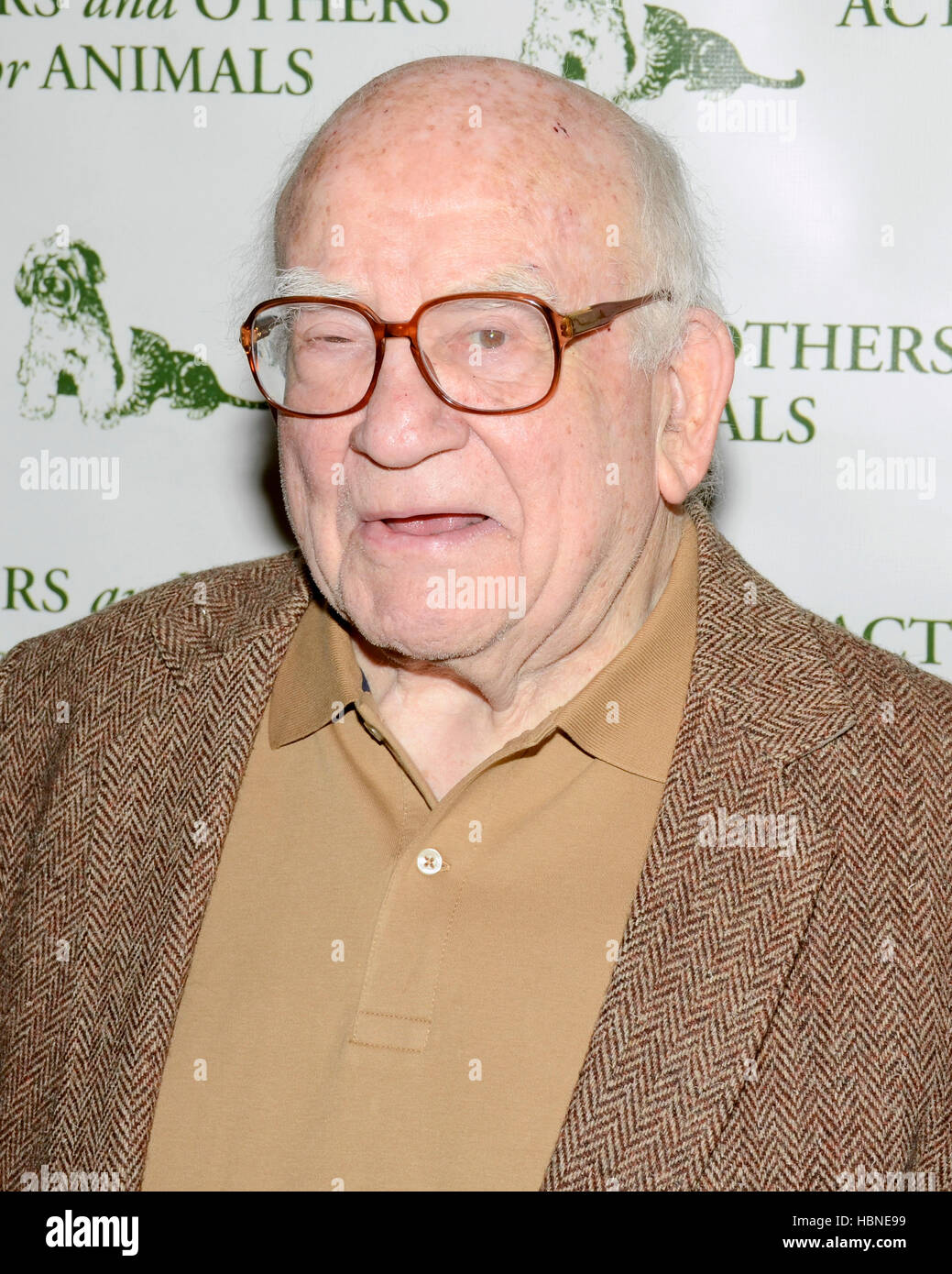 Ed Asner arrives at the Actors And Others For Animals' Joy To The ...