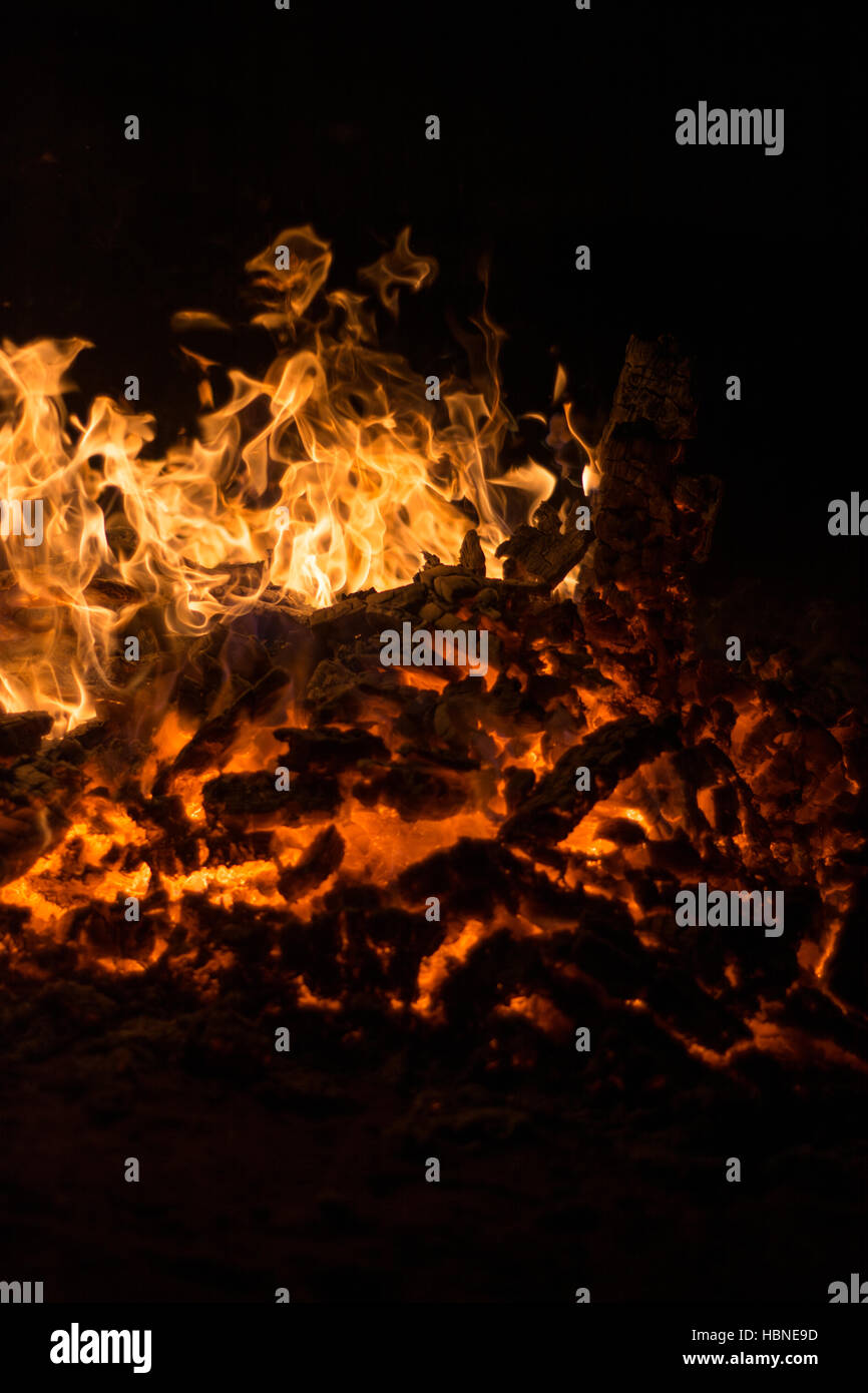 Fire and flames Stock Photo - Alamy