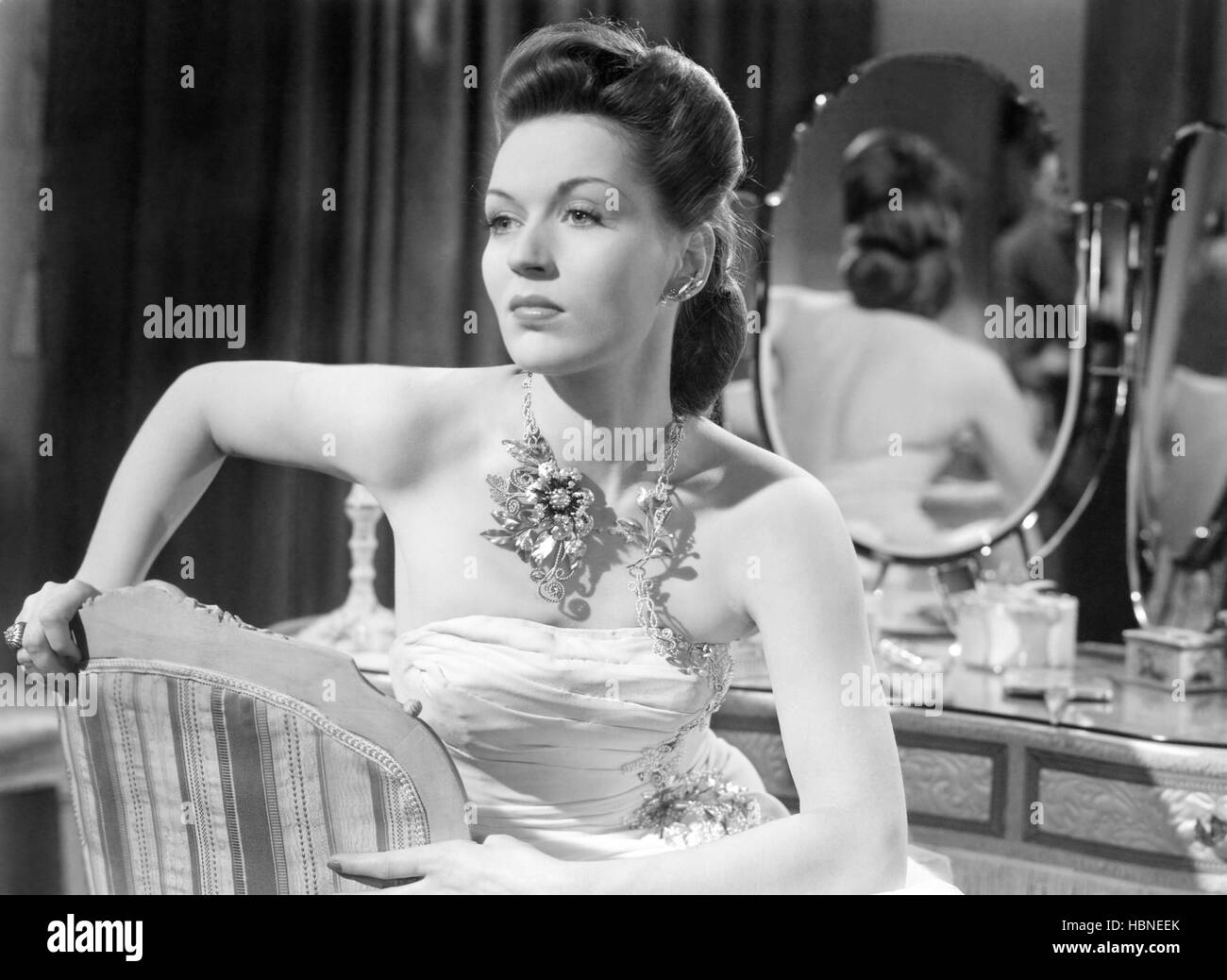 DEAR MURDERER, Greta Gynt, 1947 Stock Photo - Alamy