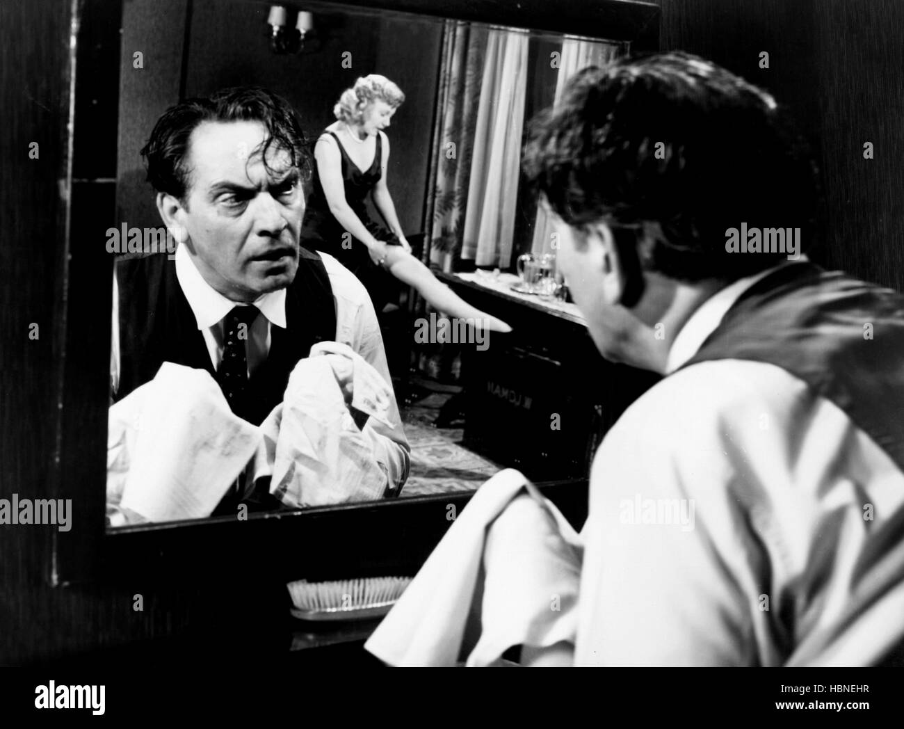 DEATH OF A SALESMAN, from left, Fredric March, Claire Carleton, 1951 ...