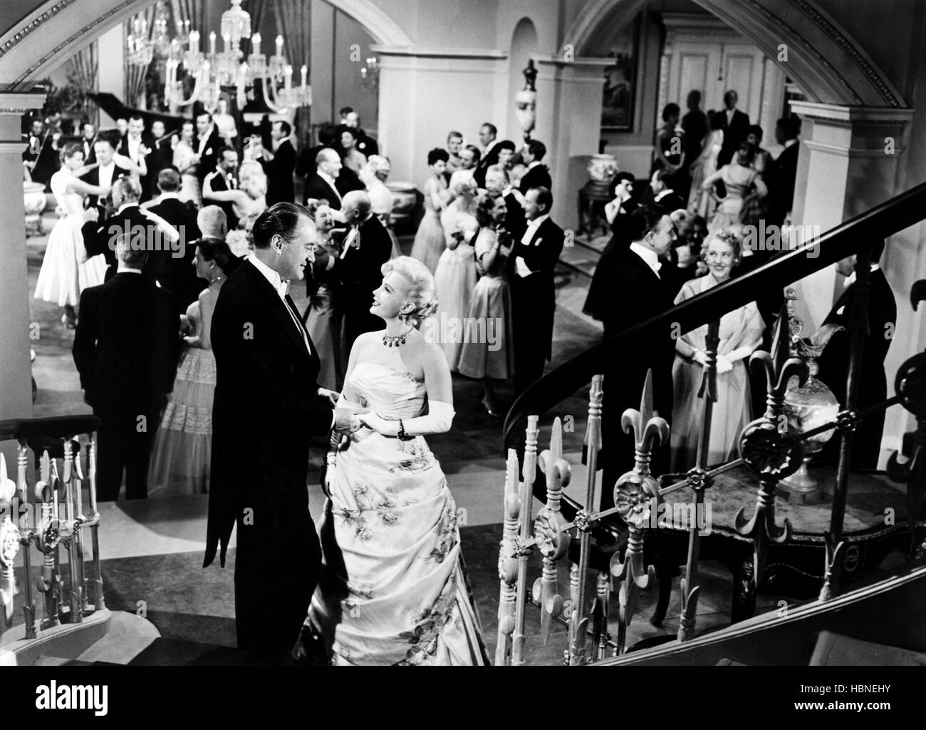 DEATH OF A SCOUNDREL, from left, George Sanders, Zsa Zsa Gabor, 1956 ...