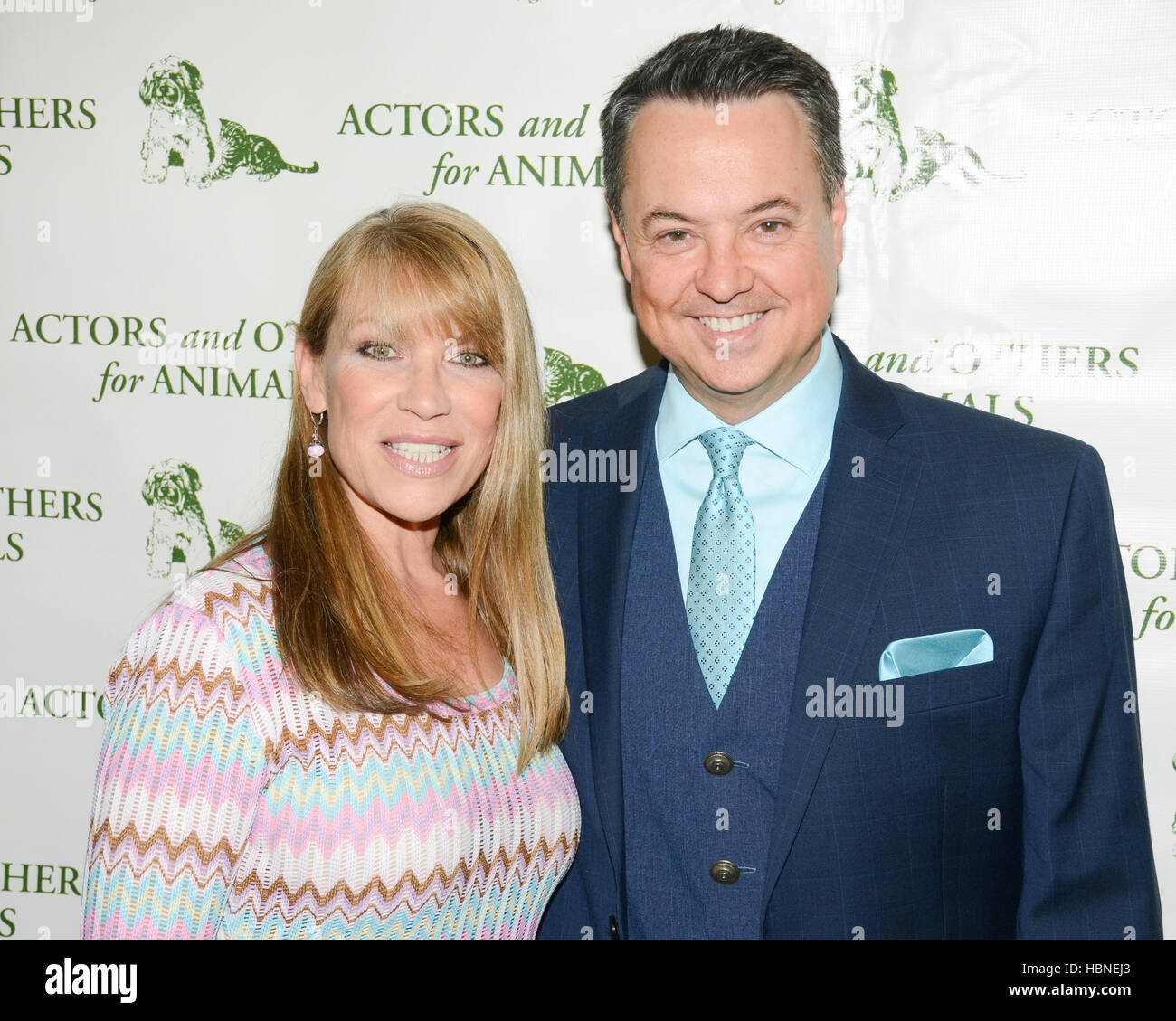 Erin Pennacchio and George Pennacchio arrives at the Actors And Others ...