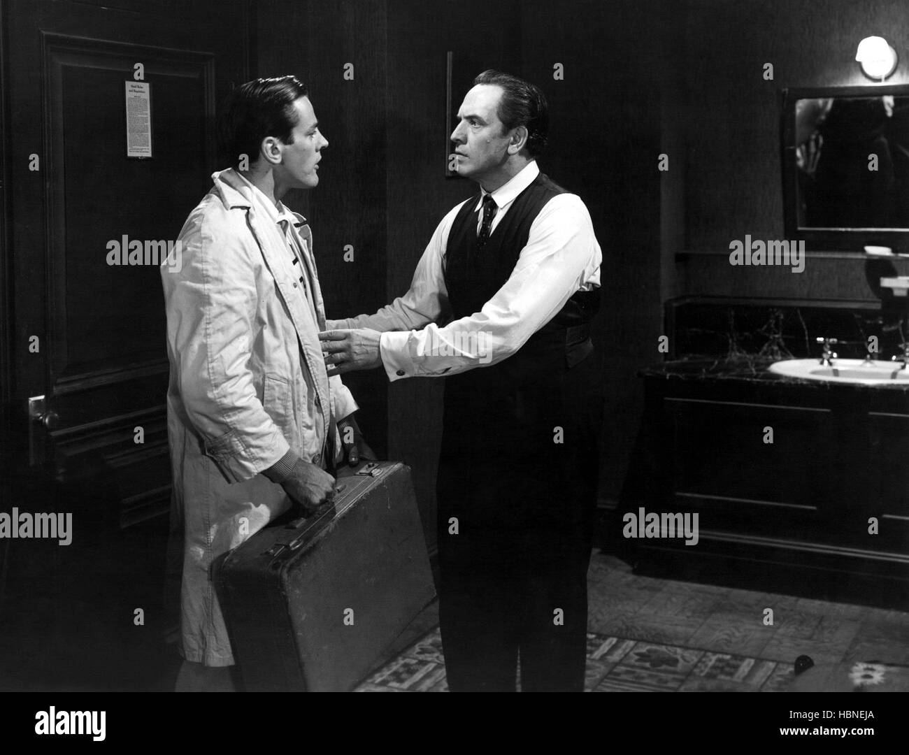 DEATH OF A SALESMAN, Kevin McCarthy, Fredric March, 1951 Stock Photo ...